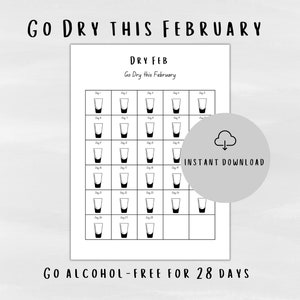 Dry Feb Sober Challenge Tracker | Go Dry This February to Raise Funds ...
