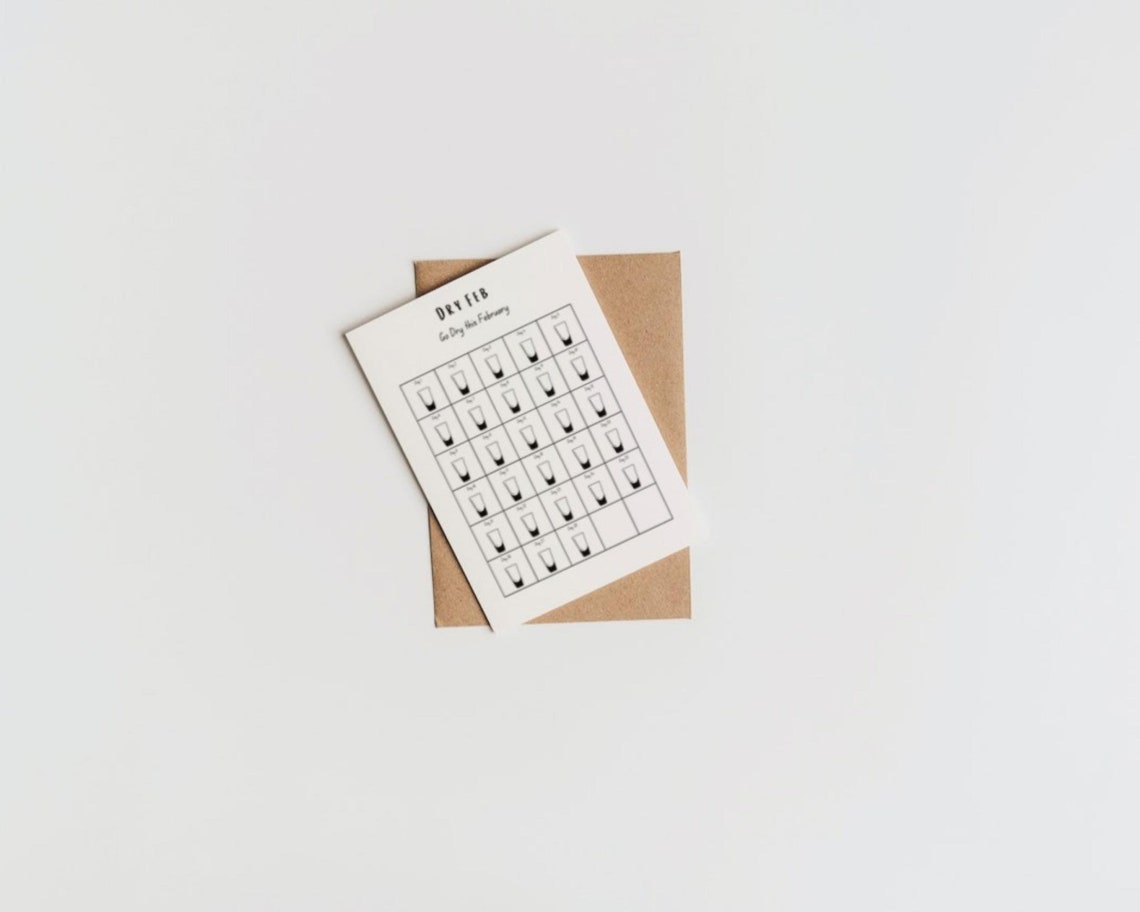 Dry Feb Sober Challenge Tracker Go Dry This February to Raise Funds No ...