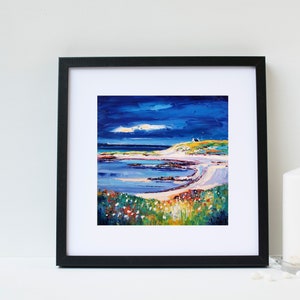 Unframed Print of Tiree Beach in Scotland. Contemporary Giclee Print of ...