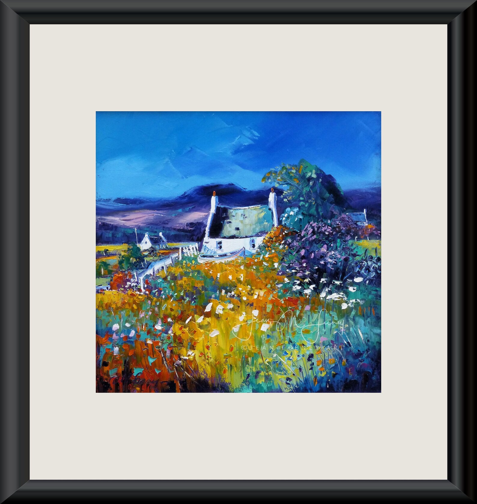 Unframed Print of Mull in Scotland. Contemporary Isle of Mull Giclee ...