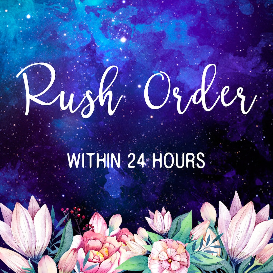 RUSH ORDER Add On, Within 24h Order, Order Upgrade, Rush My Printable ...