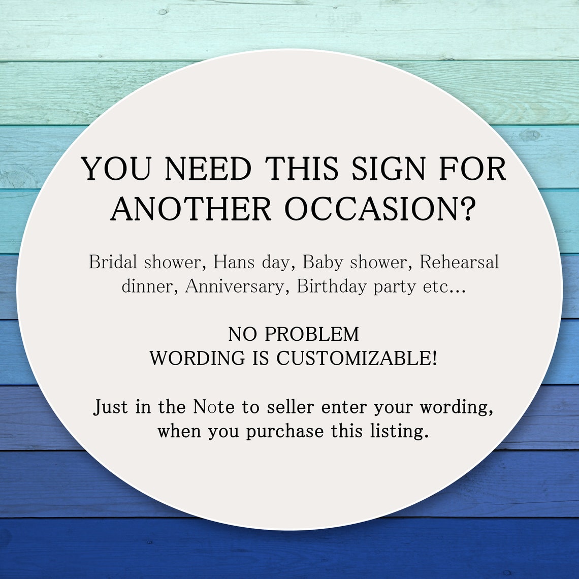 Reception This Way Signwedding Direction Signblue Blush - Etsy