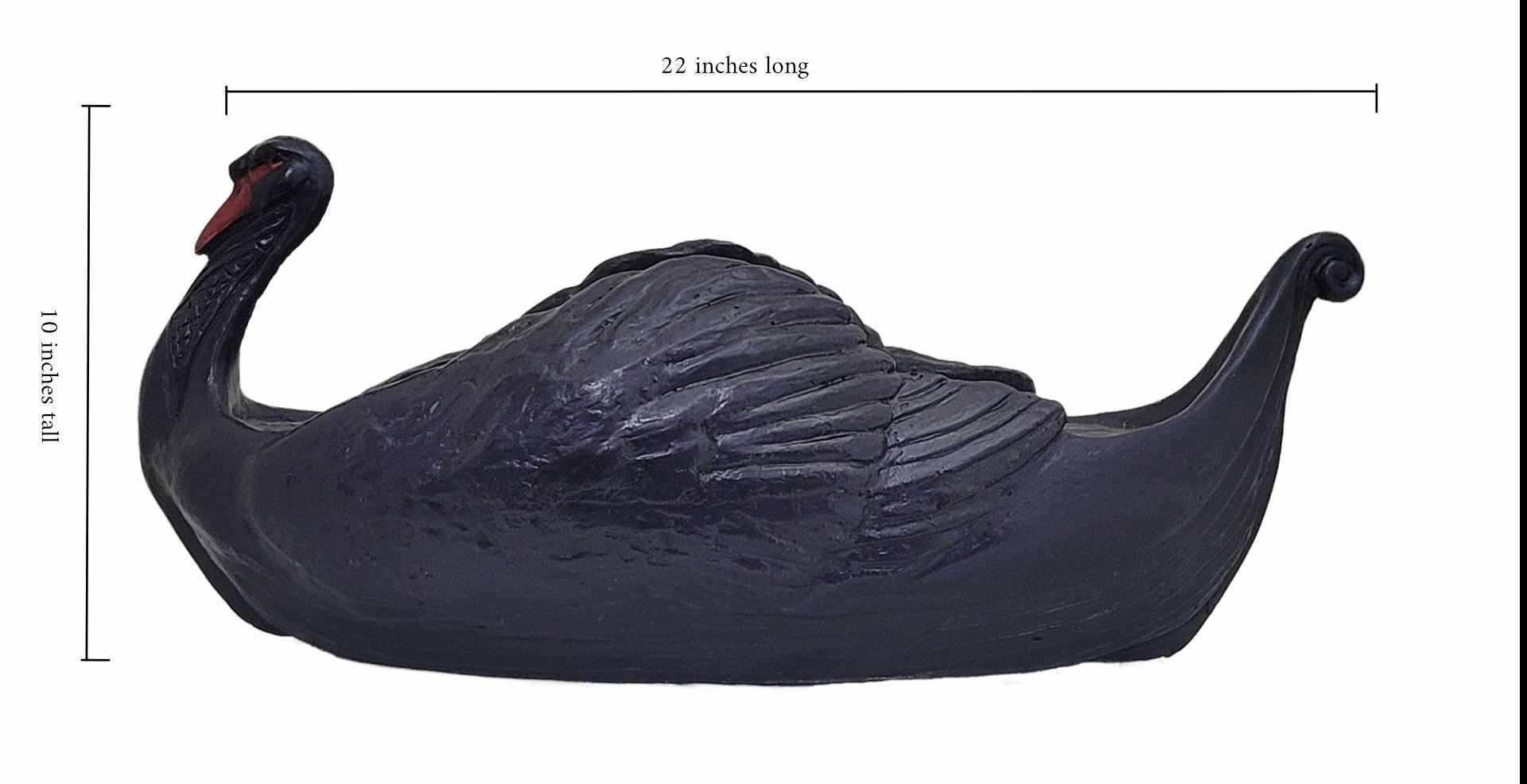 Beautiful Swan Urn, Swan Boat Urn, Biodegradable Urn for Mom, Viking ...