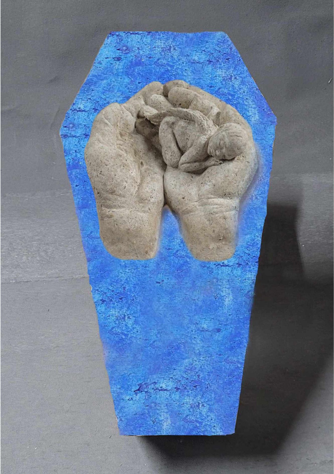 Biodegradable Classic Coffin Urn With Baby Angel. for Land or Water ...