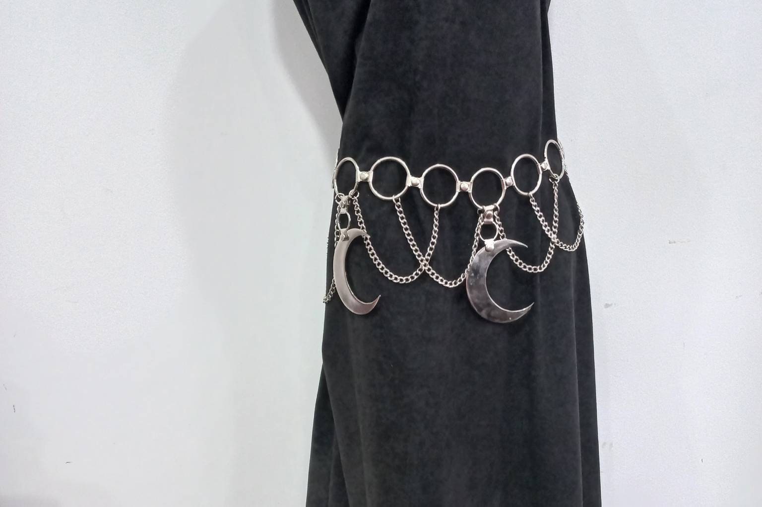 Chain Belt ( Leviathan, Crescent Moon,thelema) XS-XXXL - Etsy