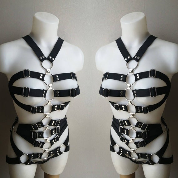 Rib Cage Elastic Harness - Etsy