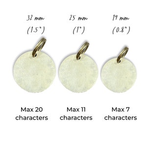 Custom Hand Punched Aluminum Copper Brass Tags, Hand Punched Name Tags ...