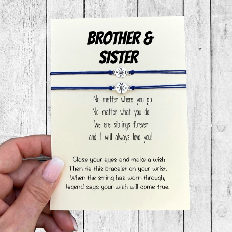 Brother/sister Jewelry - Etsy