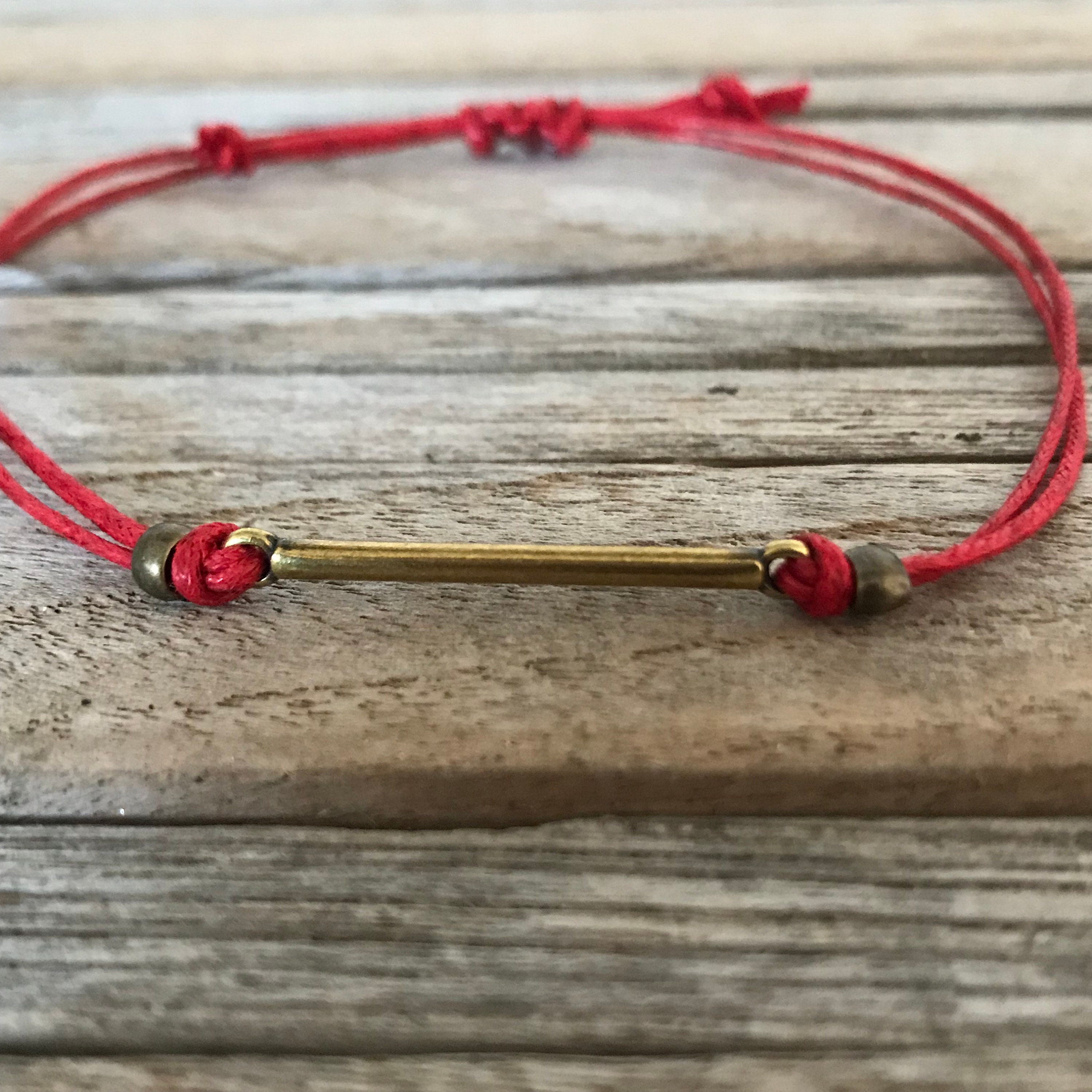 Skinny Bar Bracelet Brother Gift Bracelet for Men Big | Etsy