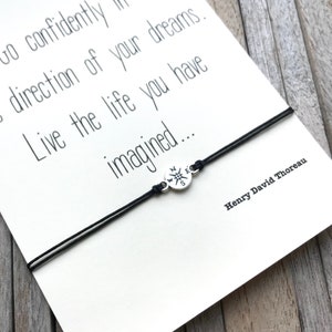 Motivational Gift Friendship Bracelet Student Gift Follow - Etsy