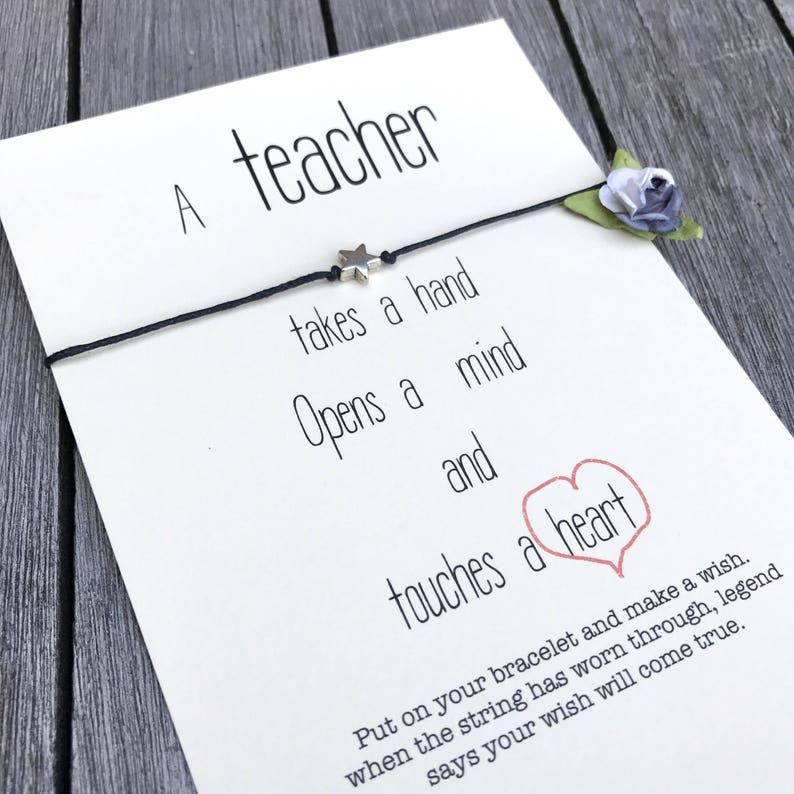 Teacher gifts Thank you teacher Teacher appreciation gift | Etsy