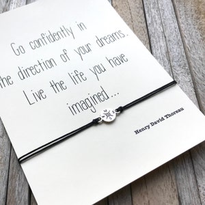 Motivational Gift Friendship Bracelet Student Gift Follow - Etsy