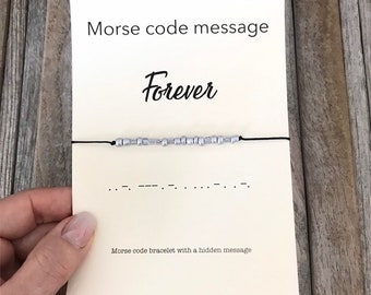 Forever Morse Code | Etsy