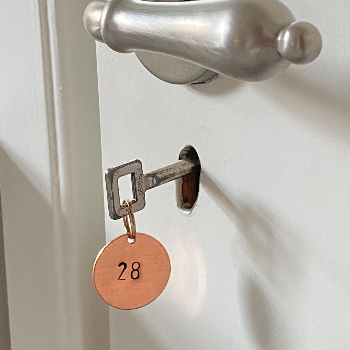 Custom Number Tag, Hotel Room Number Tag, Number Tag, Personalized ...