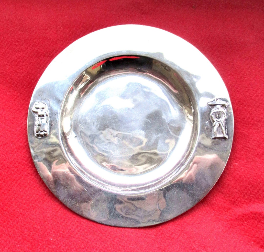 Vintage Mexican Sterling Silver Pin Tray. - Etsy