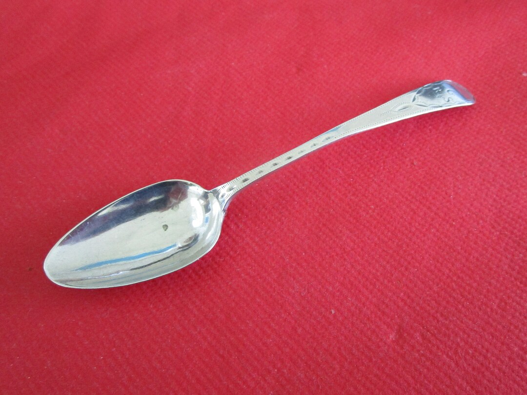 Antique George III Sterling Silver Teaspoon – J Hicks Exeter - Etsy