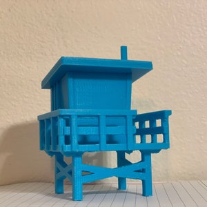 Mini Los Angeles Lifeguard Tower - Etsy