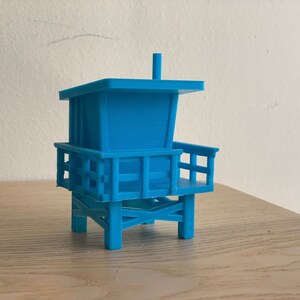 Mini Los Angeles Lifeguard Tower - Etsy