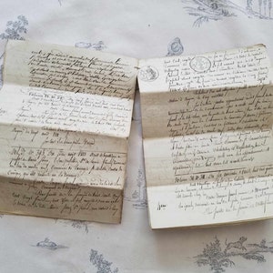 Antique French 1814 Legal Contract-document-legal Papers,french ...