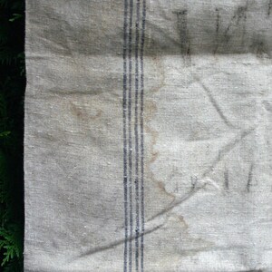 Ex Large Vintage French Millers Flour-grain Advertising Hessian-burlap ...