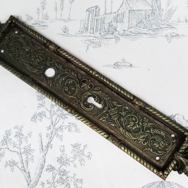 Antique Push Plates for Door - Etsy