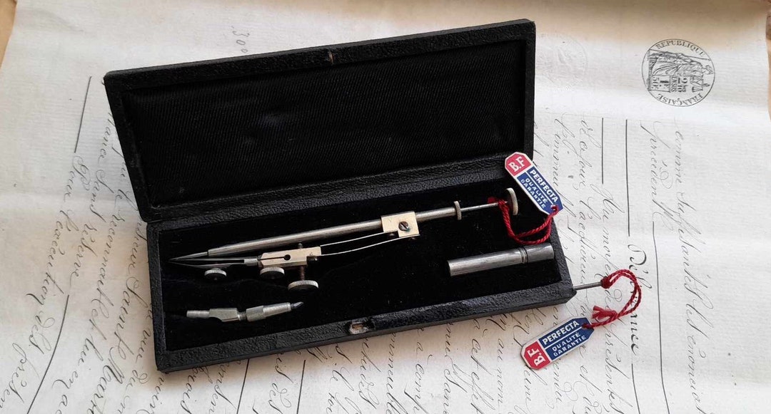 Vintage French Drafting Boxed Set,new & Unused Shop Stock,drafting ...