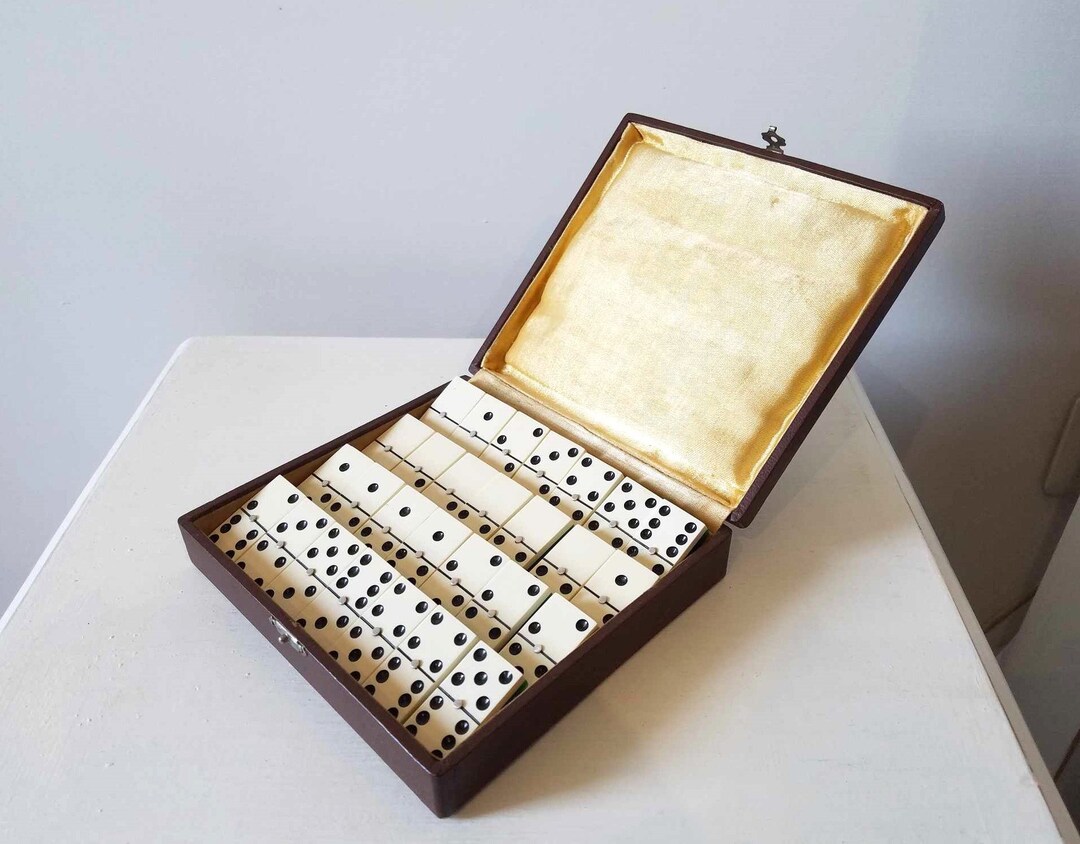 Complete Vintage French Set of White & Green Bakelite ...