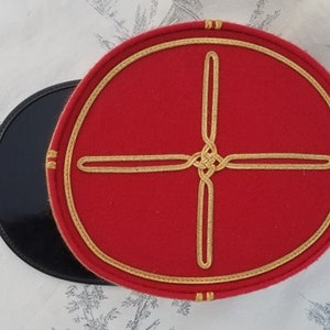 Vintage French Pompier-firemans Officers Kepi Cap,french Captains Kepi ...