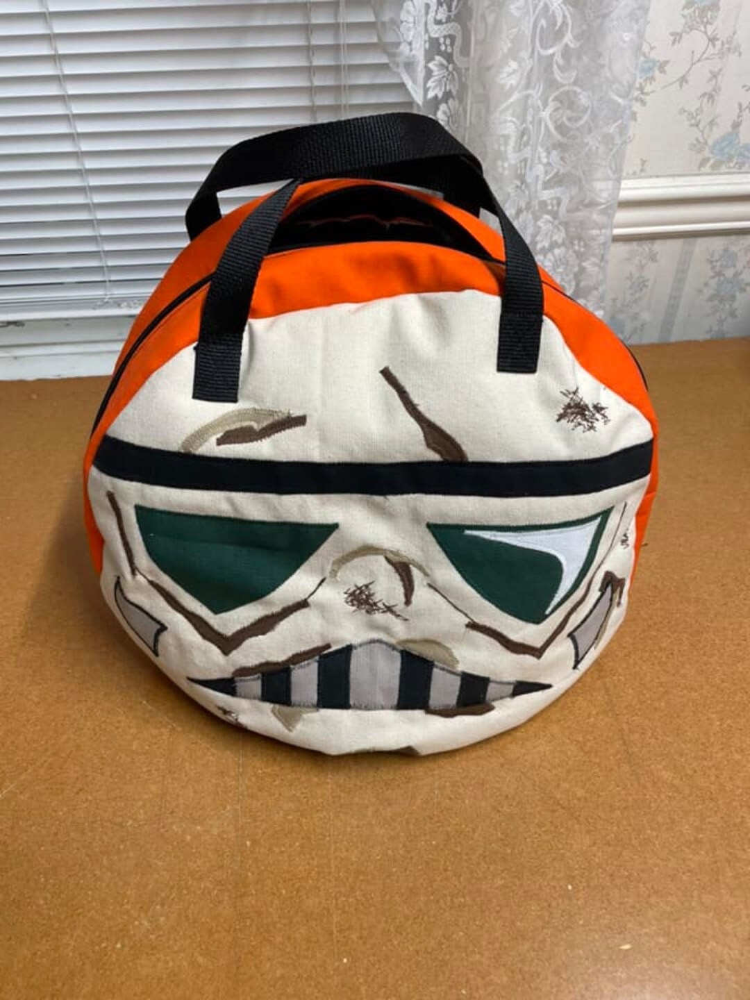 Star Wars ANH Mos Eisley Sandtrooper TD Uber Delxue Helmet Bag Face and ...