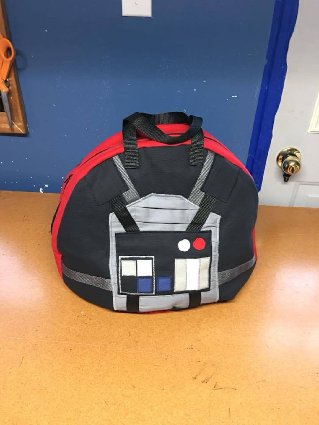 Star Wars 181st Imperial Tie Fighter Pilot Uber Deluxe Helmet Carry Bag ...