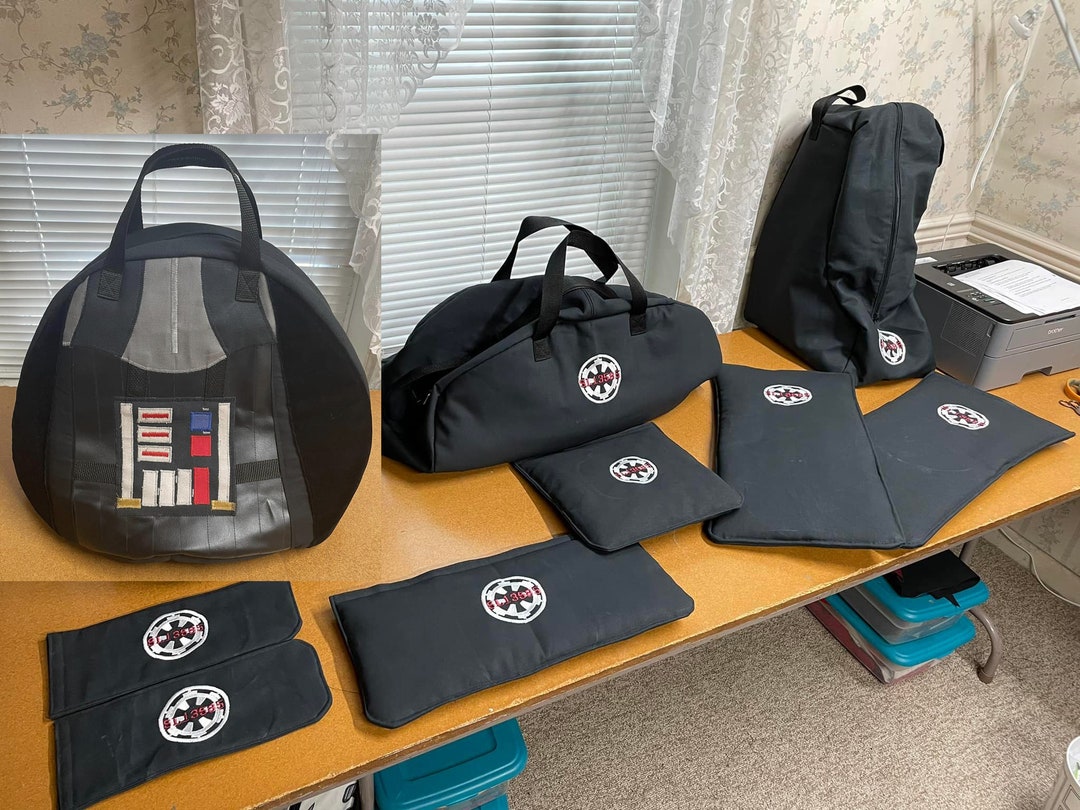 Uber Deluxe Darth Vader Helmet, Shoulder Armor, Chestbox, Belt and ...