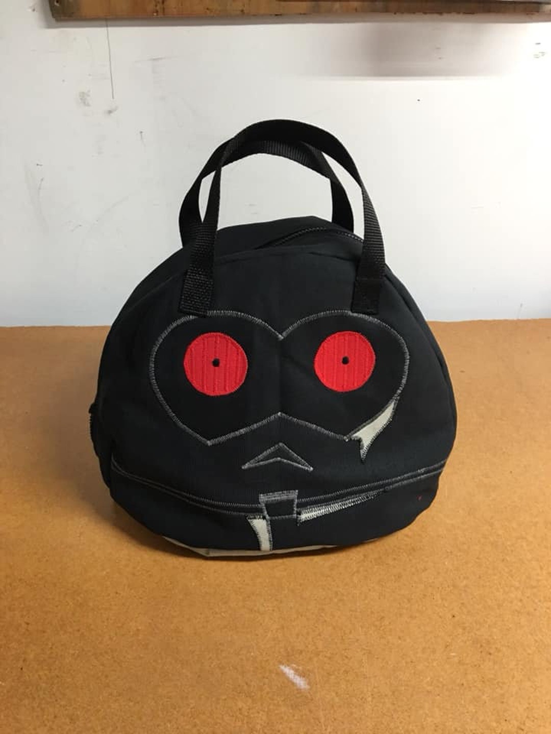 Star Wars Bounty Hunter Triple Zero 000 Droid Head Deluxe Carry Bag 1:1 ...