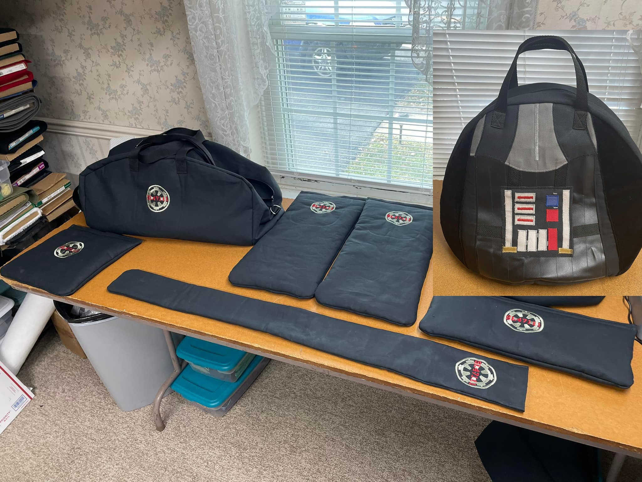 Uber Deluxe Darth Vader Helmet, Shoulder Armor, Chestbox, Belt and ...