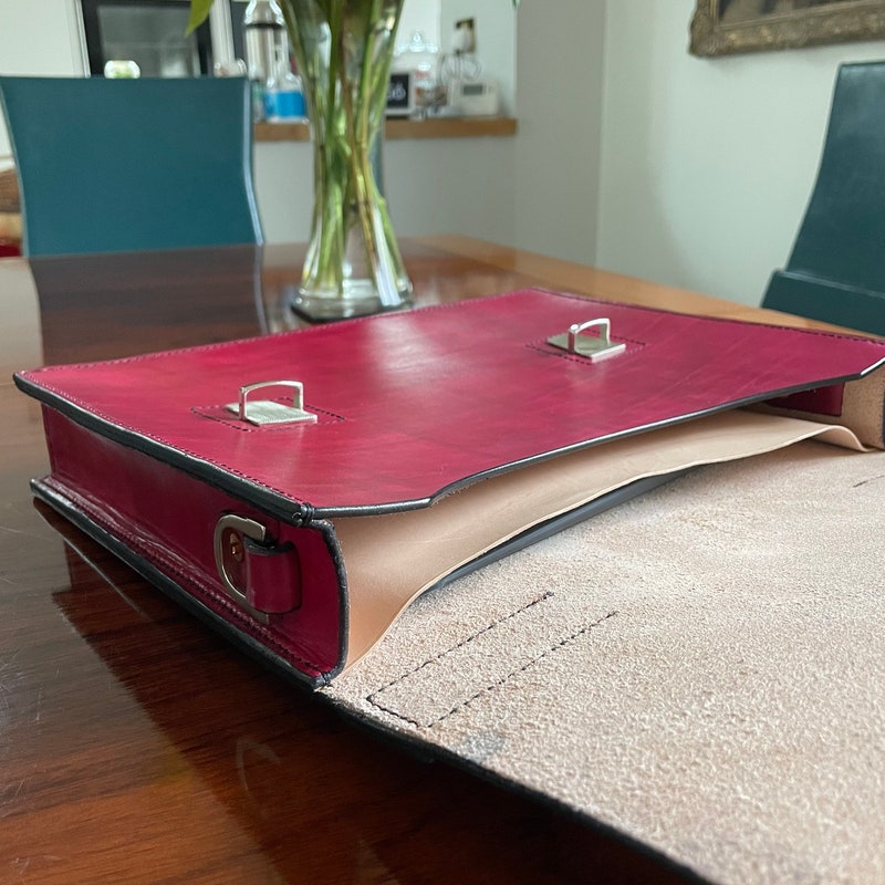 Handmade Briefcase - Etsy