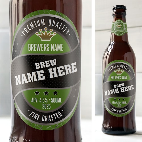 Personalised Home Brew Brewing Homebrew Sticky Labels | Etsy UK