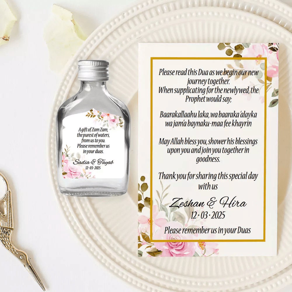 Personalise Zam Zam Stickers - Etsy