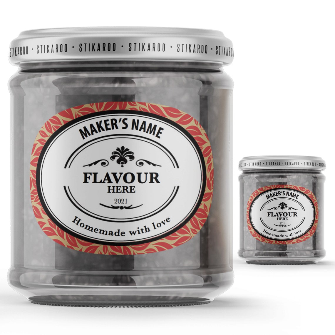 24 or 30 Personalised Jam Preserve Conserve Sticky Labels - Etsy UK