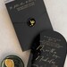 Black Dome Shape Acrylic Wedding Invitations Arch Invite Modern Classic ...