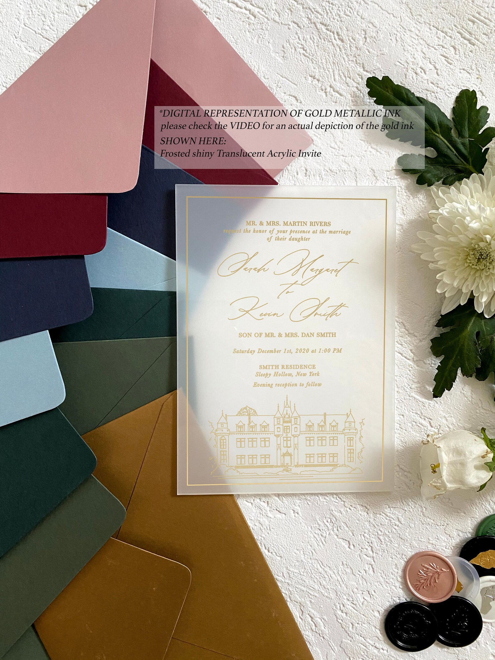 Wedding Venue Illustration Digital Venue Drawing Custom Venue | Etsy