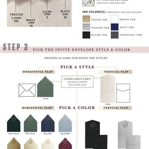 Black Dome Shape Acrylic Wedding Invitations Arch Invite Modern Classic ...