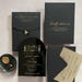 Black Dome Shape Acrylic Wedding Invitations Arch Invite Modern Classic ...