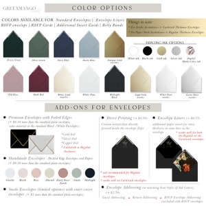 Black Acrylic Gold Wedding Invitation Clear Perspex Double - Etsy