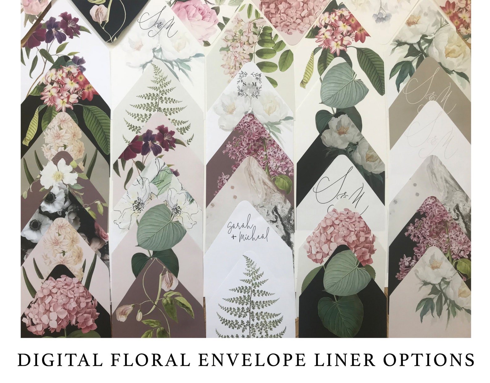 Transparent Acrylic WEDDING INVITATION black white gold clear | Etsy