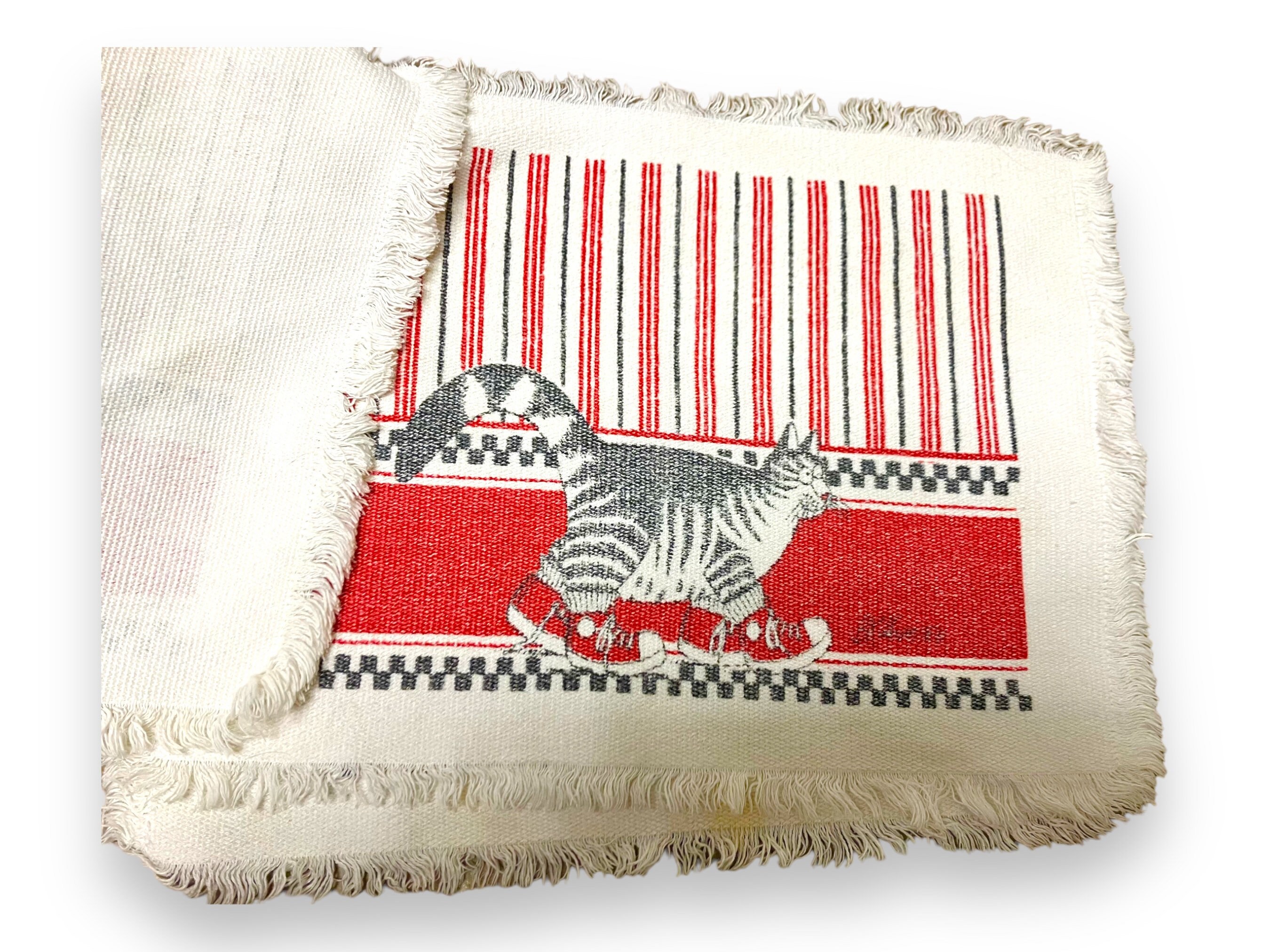 B. Kliban Kat Cat 1980s Placemats, Set of 4 TLC - Etsy