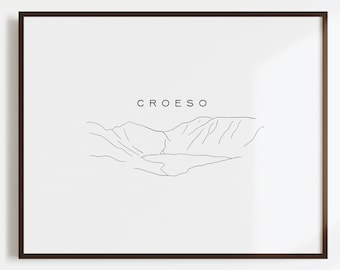 Croeso Poster - Etsy Canada