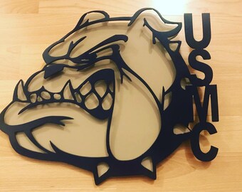 Usmc bulldog | Etsy