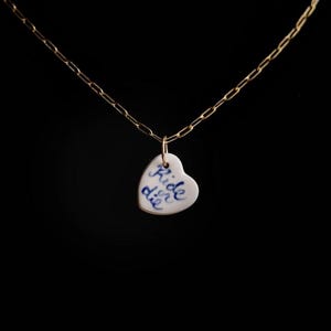 Ride or Die Best Friend Necklace Set | Best Friend Friendship Charms ...