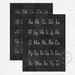 Blackboard Alphabet Poster Printable Kids Wall Art for Classroom or ...