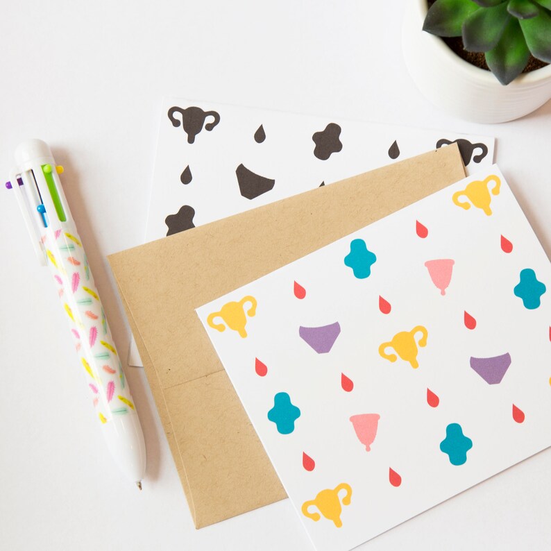 Happy Menses Printable Greeting Card - Etsy