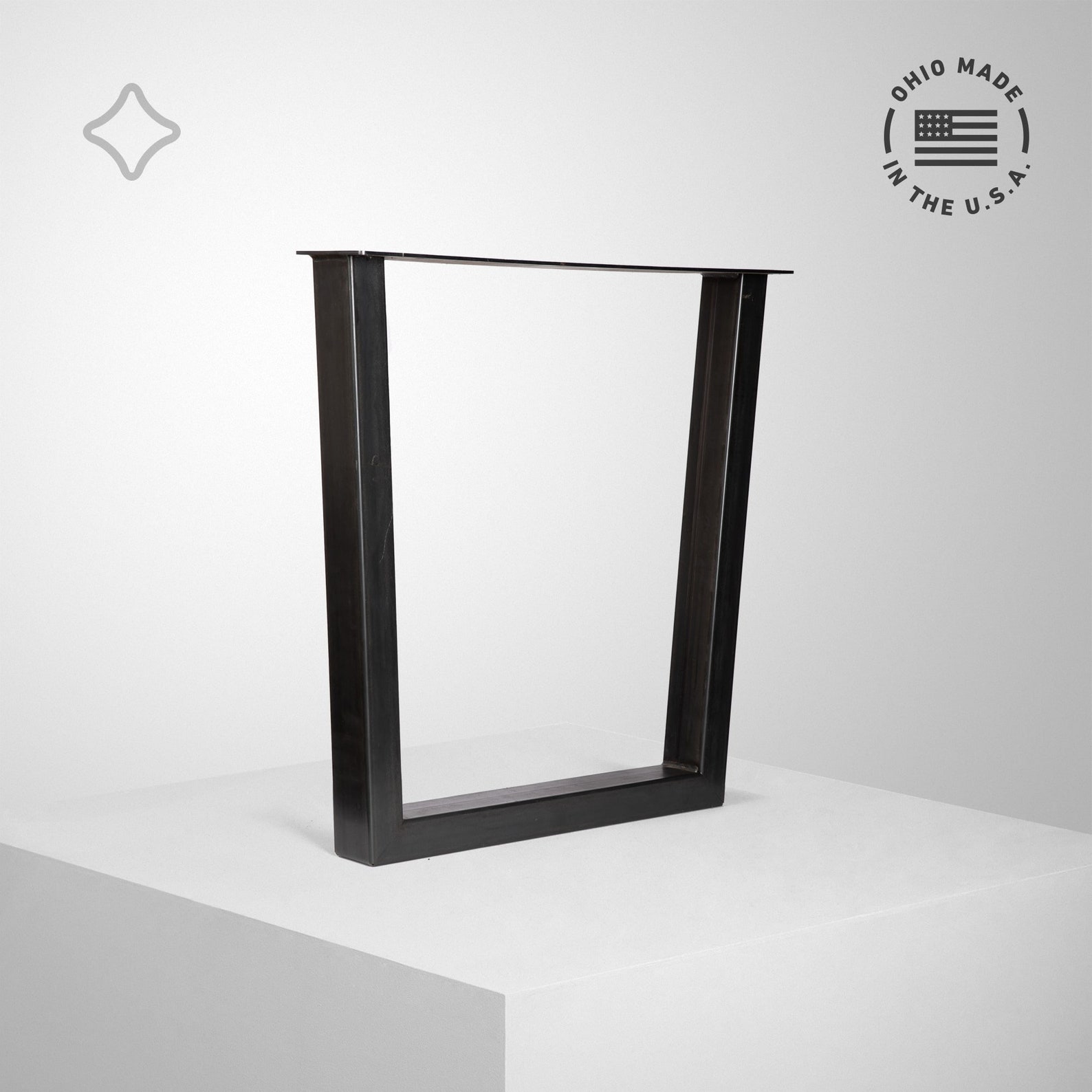 Metal Table Legs Live Edge Table Base Heavy Duty Table Leg - Etsy